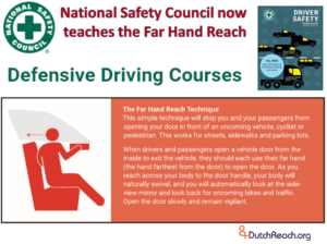 Dutch Reach Project – A site to promote the Dutch far-hand habit to ...